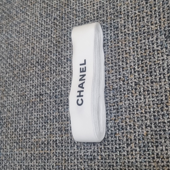CHANEL | Other | Chanel Ribbon Whiteblack | Poshmark